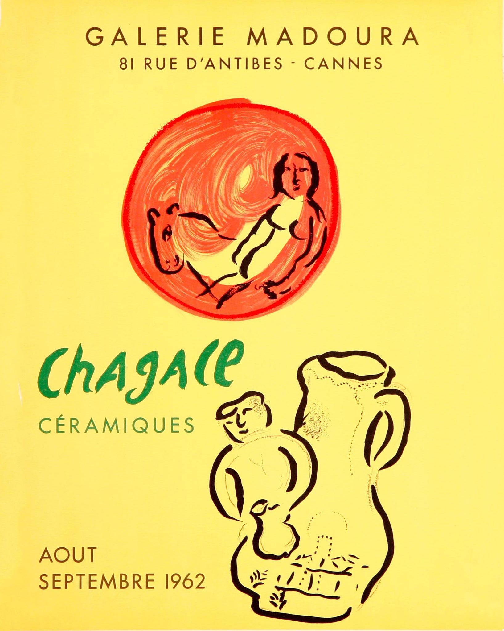 Chagall Ceramiques - Galerie Madoura (after) Marc Chagall – ArtsCart.com